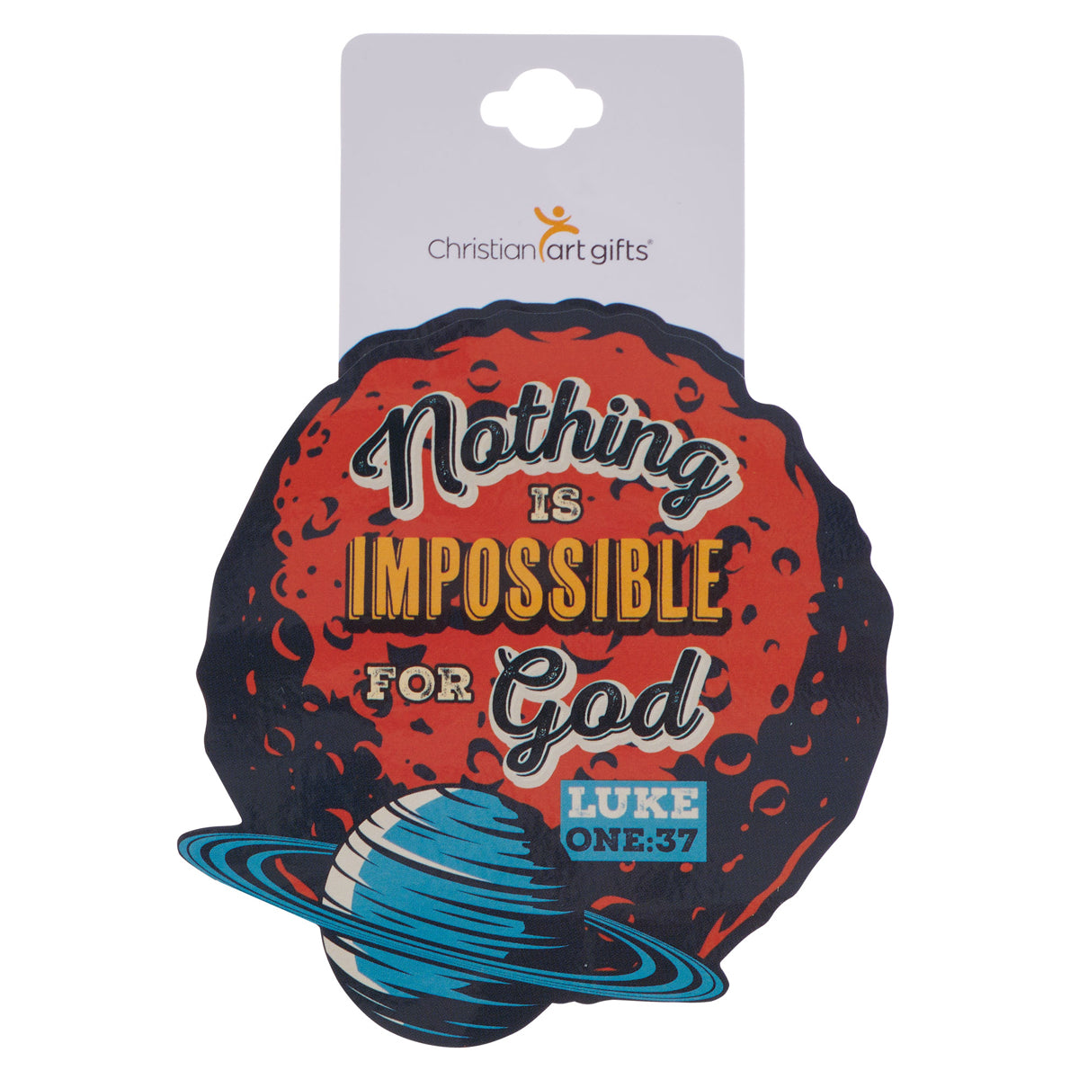 Nothing Is Impossible for God Sticker – Ruby's Gift Store